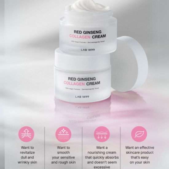 DONGINBEE LAB 1899 Korean Red Ginseng Collagen Cream Beauty Skincare | KGC Australia